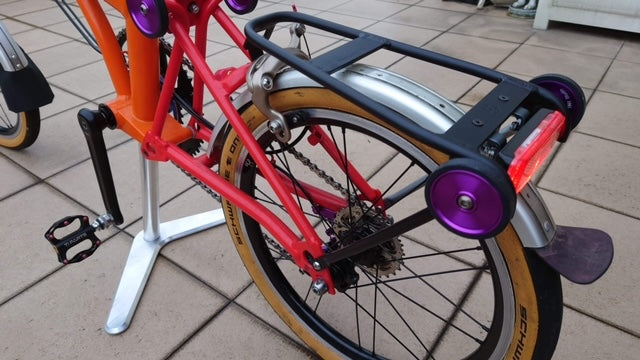 H&H Aluminum Rear Rack for Brompton Bicycle All Type – Fantastic4Toys