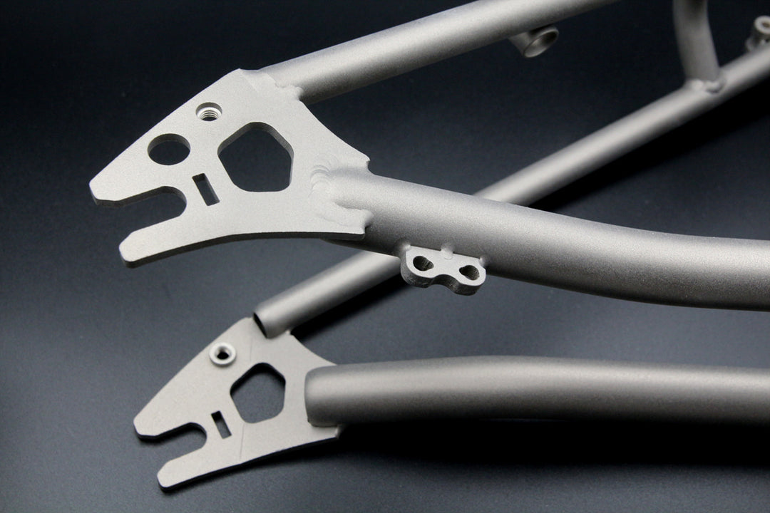 Original Brompton Bicycle P/T Line Titanium Rear Triangle – Fantastic4Toys