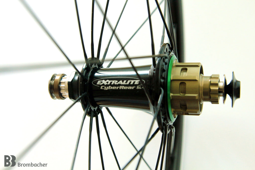 Brombacher × Extralite Lightweight Rear Wheel for Brompton Bicycle ...