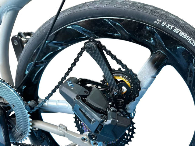 SUNCORD Magnetic Rear Derailleur Chain Supporter for Brompton Bicycle ...