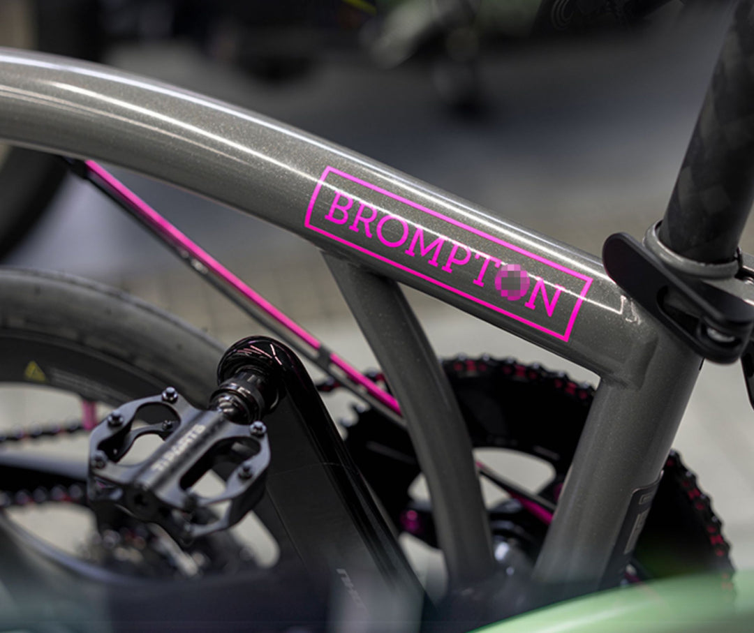Fantastic4 Brompton Bicycle Frame Waterproof Sticker – Fantastic4Toys