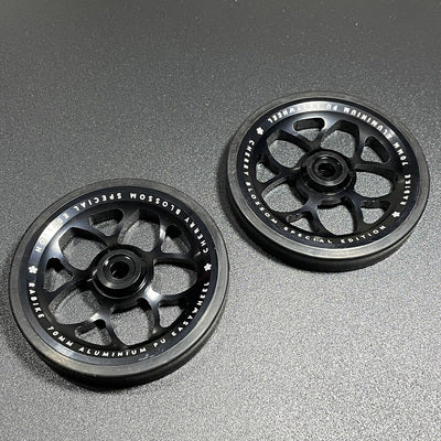 RA Bike Sakura Blossom 70mm Easy wheels for Brompton Bicycle ...