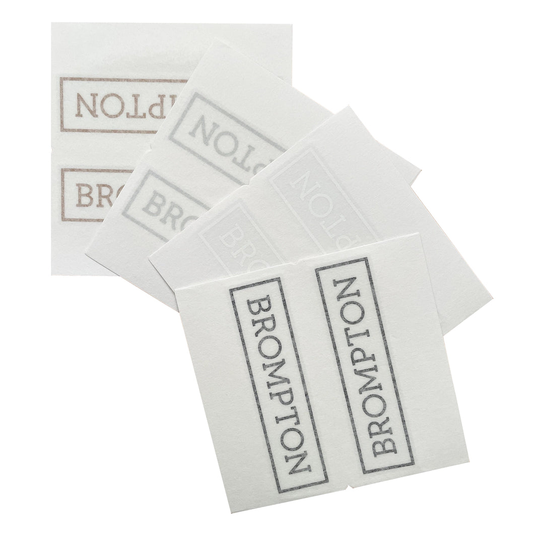 Brompton Logo Transfer Film Sticker – Fantastic4Toys
