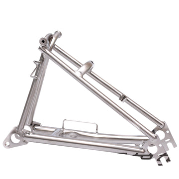 Aceoffix Nickel-plated Chromoly Steel Frame / Triangle / Fork / Stem S ...