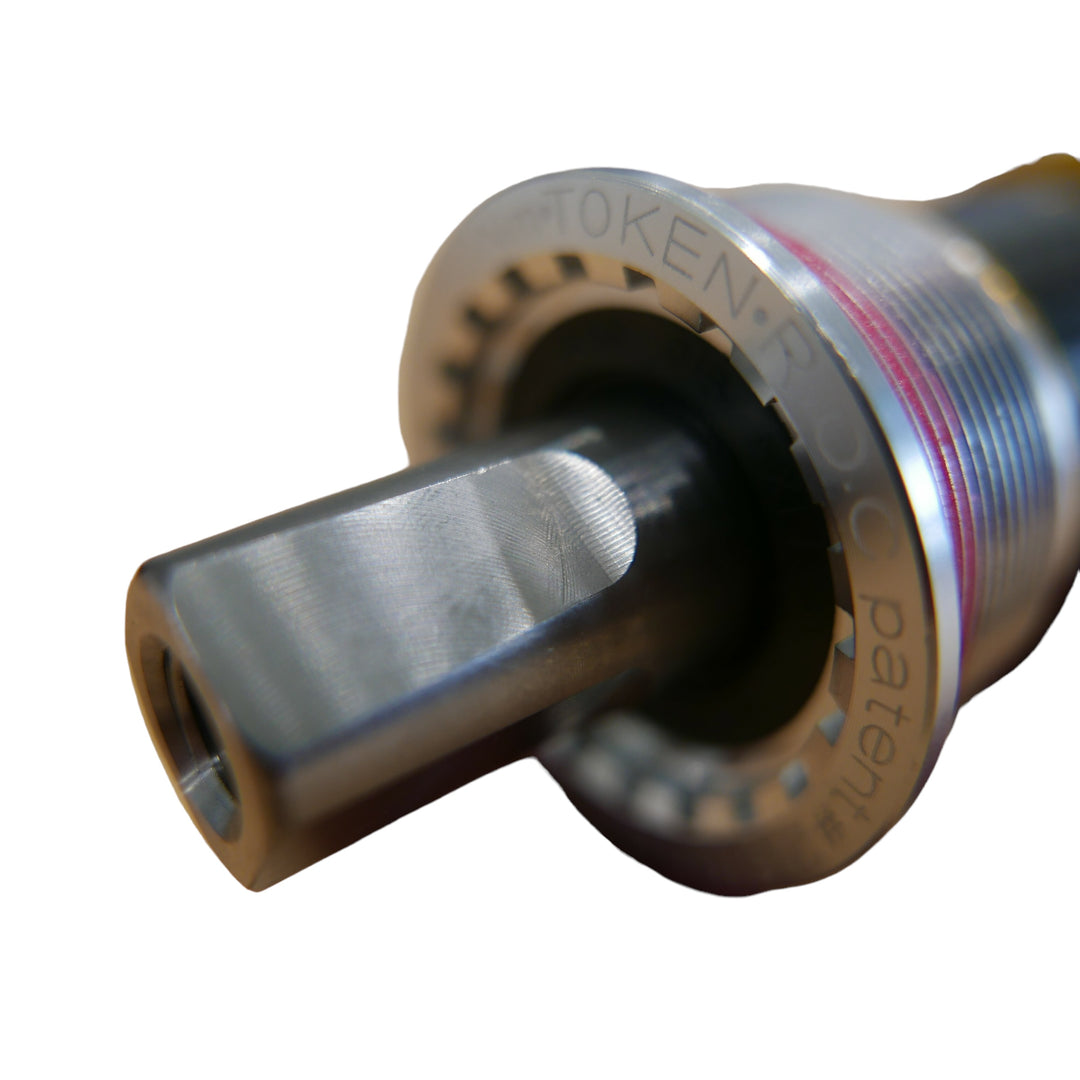 Token Titanium Square taper Bottom Bracket for Brompton Bicycle ...