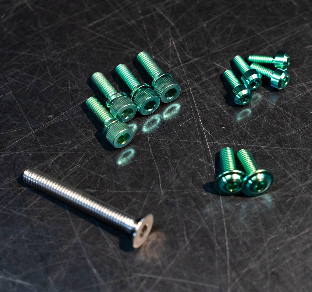 Ti Parts Workshop Titanium Bolts Set for Brompton Bicycle T Line ...