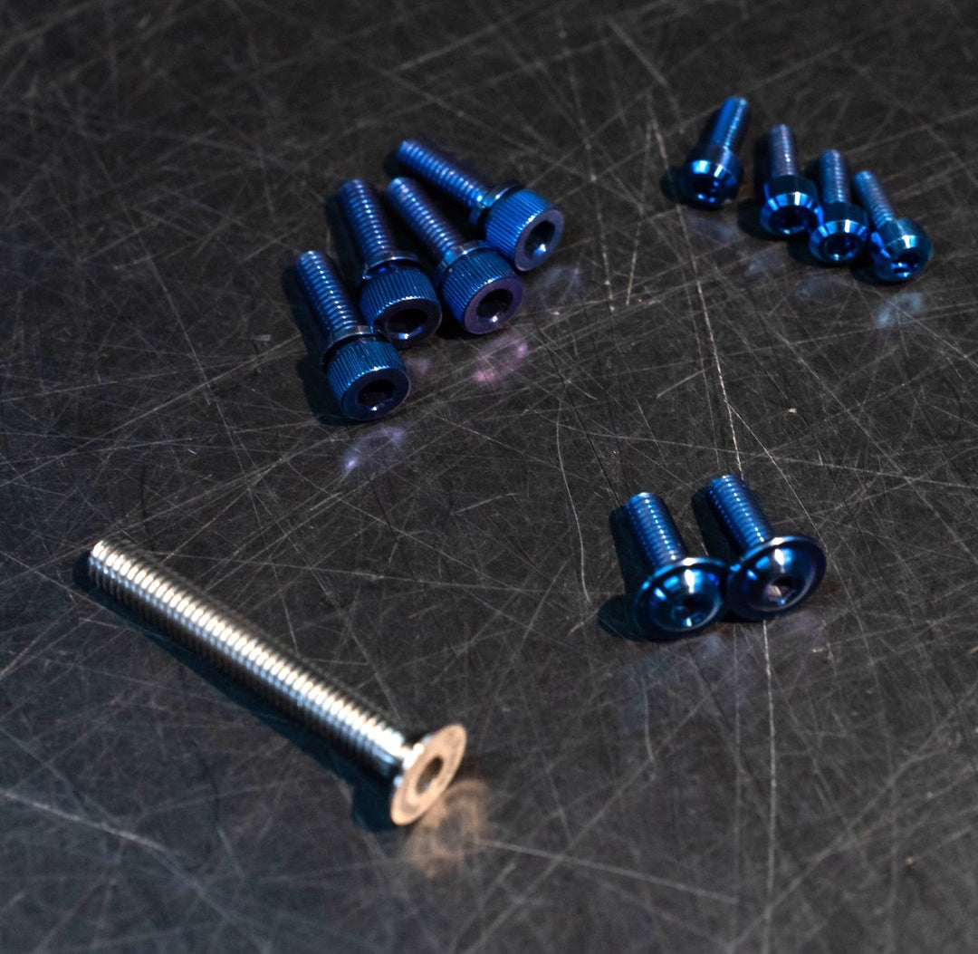 Ti Parts Workshop Titanium Bolts Set for Brompton Bicycle T Line ...