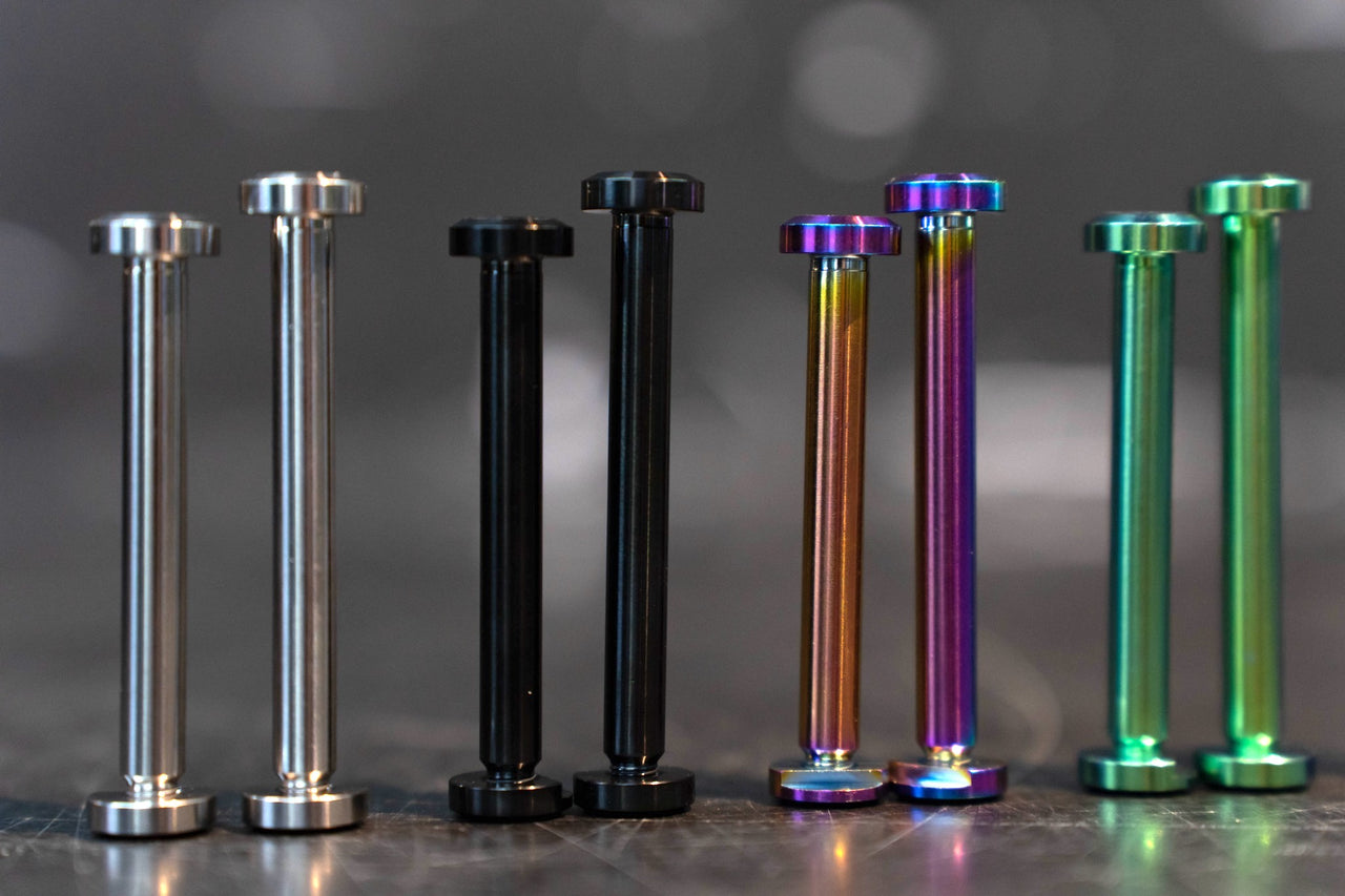 Ti Parts Workshop Titanium Hinge Bolts for Brompton Bicycle T Line ...