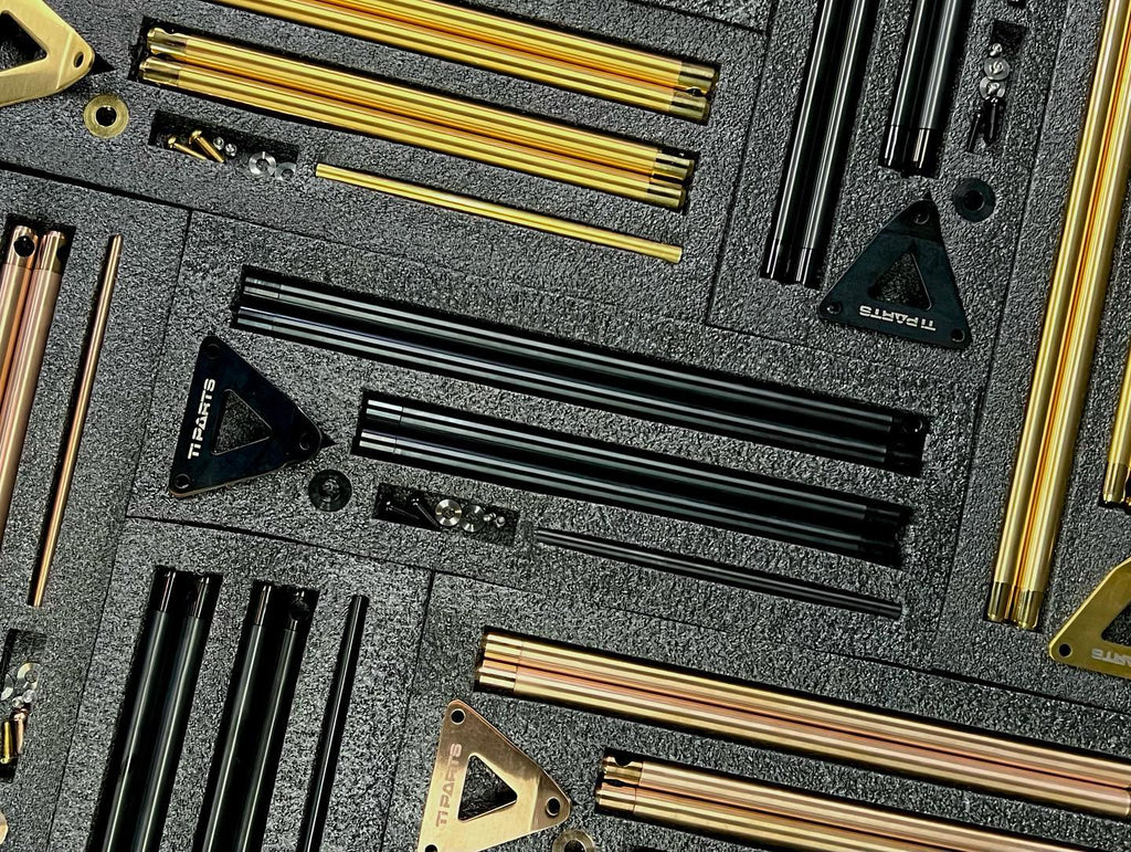 Ti Parts Workshop Titanium Rear Rack for Brompton Bicycle – Fantastic4Toys