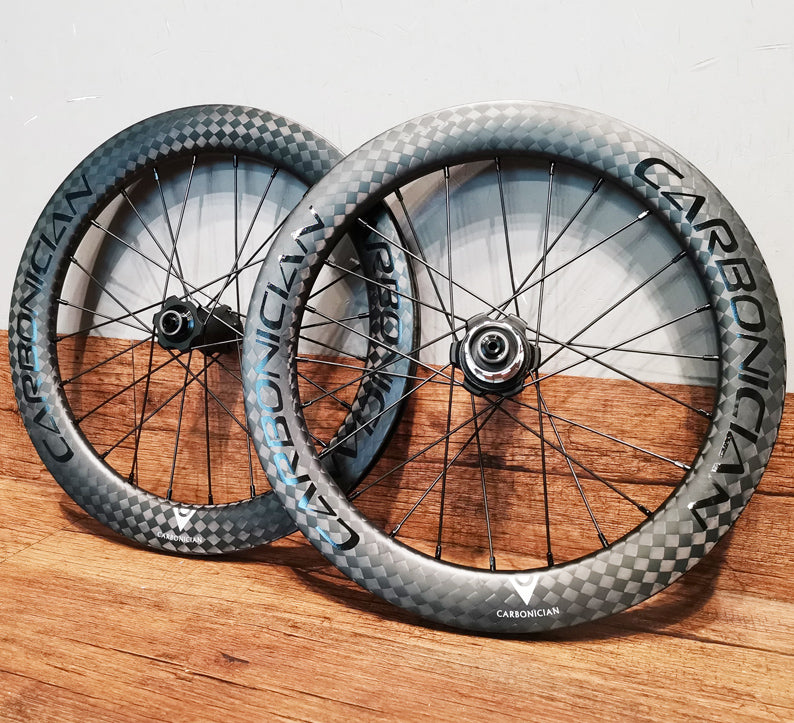 Carboncian 16" 349 Disc Brake Carbon Bicycle Wheelset – Fantastic4Toys