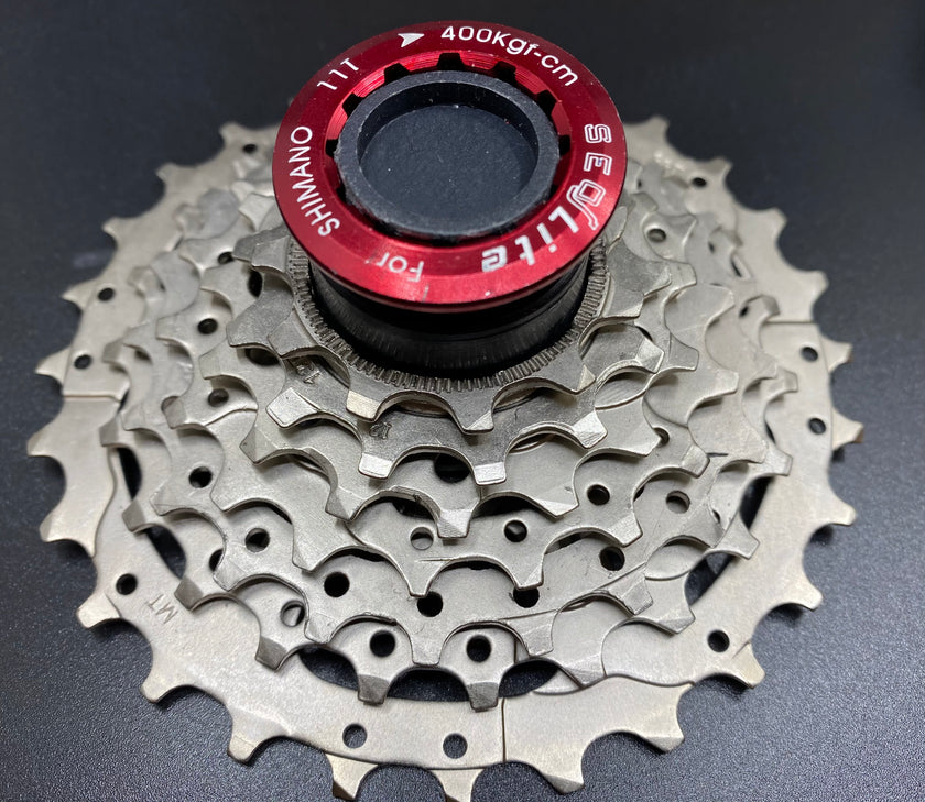 Suncord 5-7 Speed Tensioner + 7 Speed Cog Set for Brompton Bicycle ...