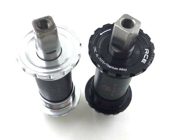 ACE Titanium Axle Square Taper Bottom Bracket 119mm for Brompton Bicyc ...