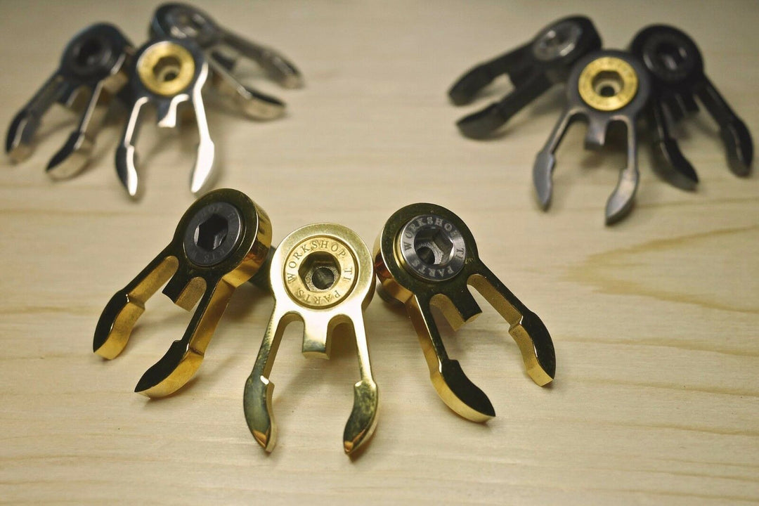 Ti Parts Workshop Titanium Stem Catcher Set for Brompton Bicycle ...