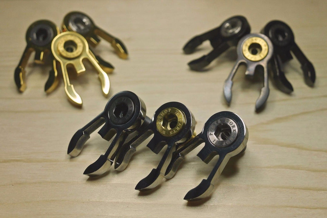 Ti Parts Workshop Titanium Stem Catcher Set for Brompton Bicycle ...