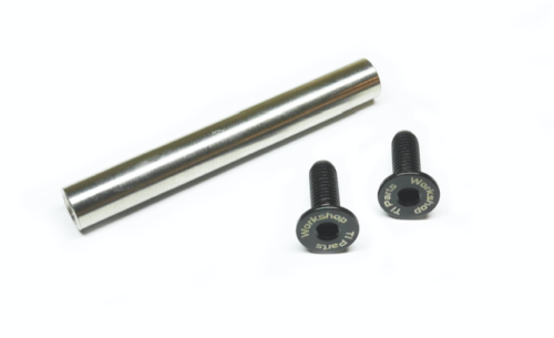 Ti Parts Workshop Titanium Rear Hinge Spindle for Brompton Bicycle ...